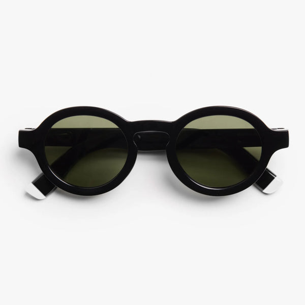 Charles Glossy sunglasses - round eyeglass frame | BARNER