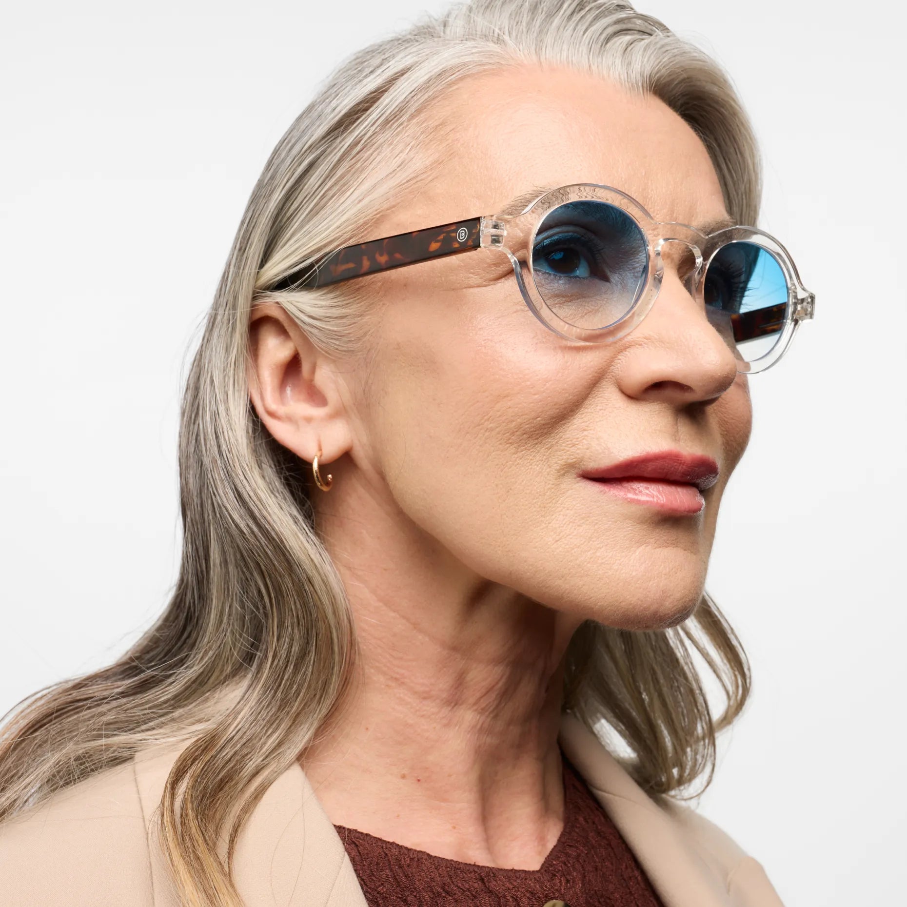 Charles Reading Sun - round eyeglass frame | BARNER