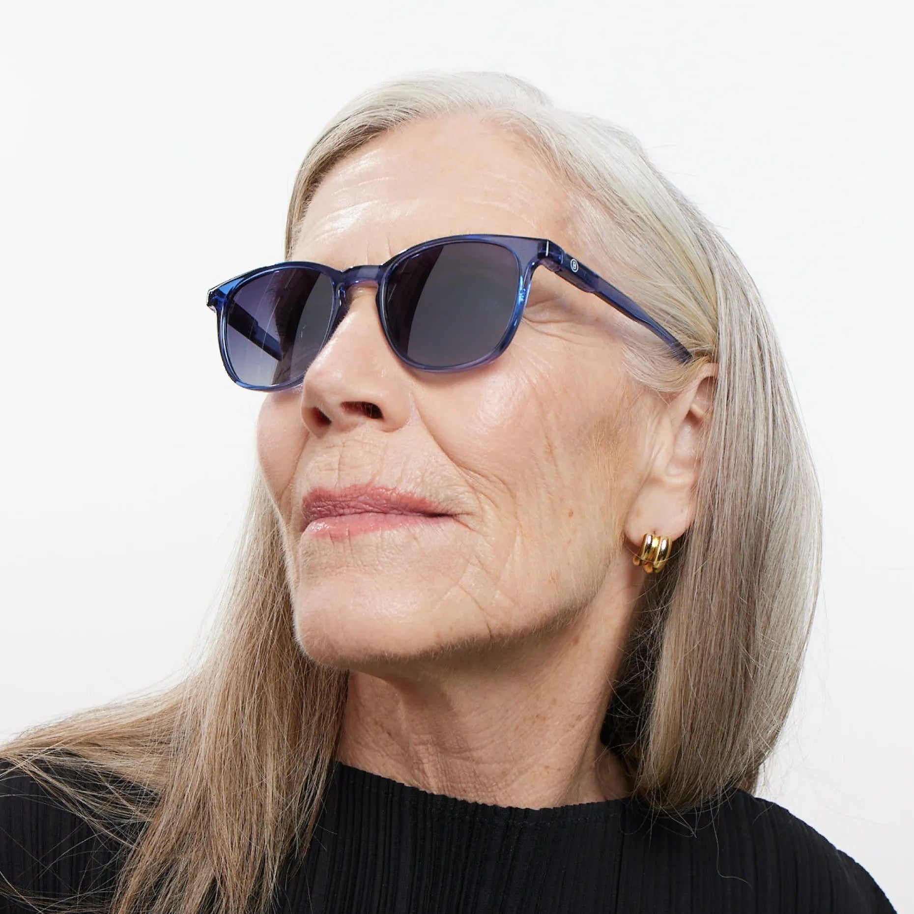 Dalston Glossy - rectangular sunglasses | BARNER